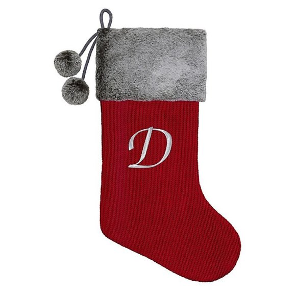 Winter Wonderland | Holiday | Last One Nwt Letter D Monogrammed Knit ...